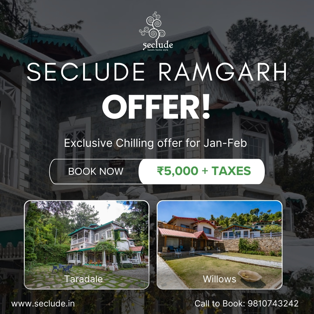 Seclude Offers & Promotion | Seclude Hotels | Official Website